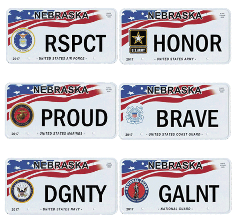 A New Year A Number Of New License Plate Designs The Elgin Review 