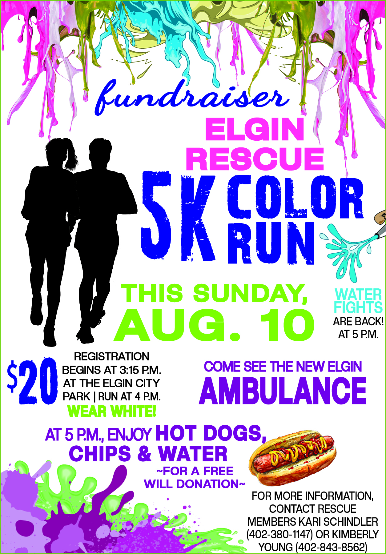 Elgin Rescue to host color run - The Elgin Review Online Edition