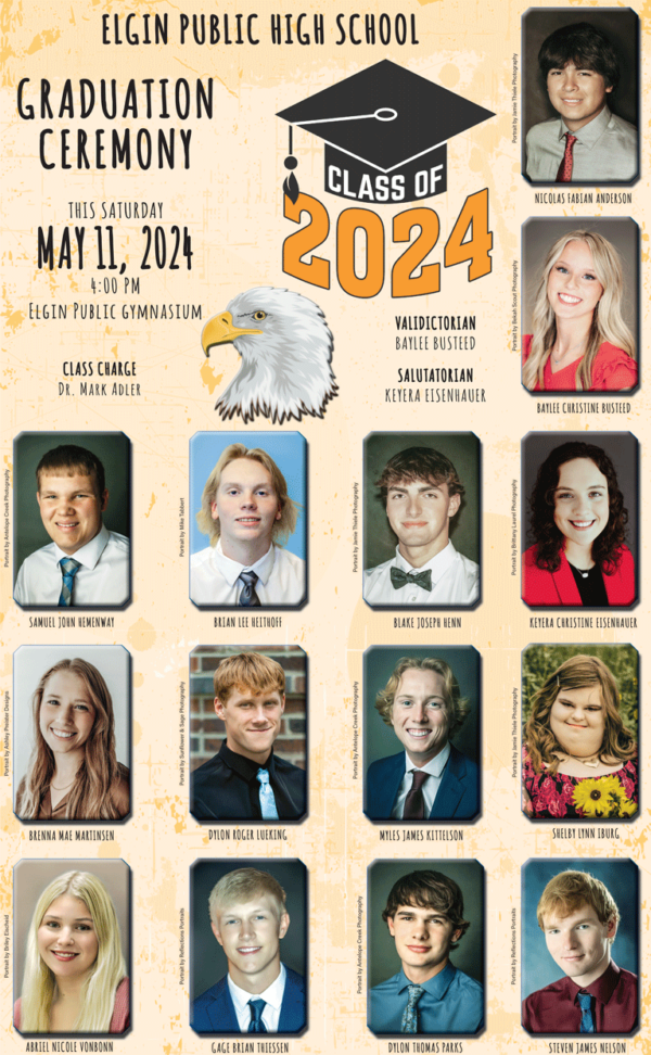Graduation 2024 - Elgin Public High School - The Elgin Review Online ...