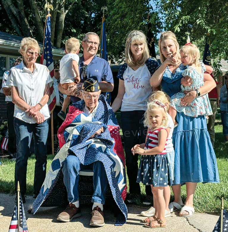Capler, Stuhr presented 'Quilts of Honor' at Flag Day Ceremony - The ...